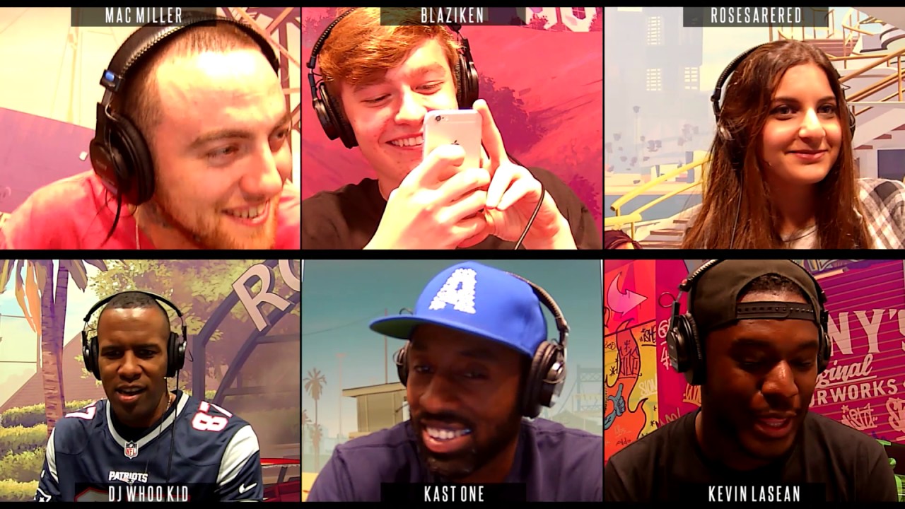 Grand Theft Auto Online - Mac Miller, DJ Whoo Kid & Faze Blaziken ...